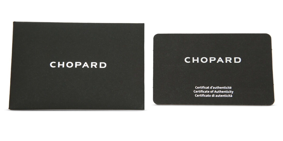 Chopard VCH350S 0954 Oval Transparent Glossy Burgundy Eyeglasses ...
