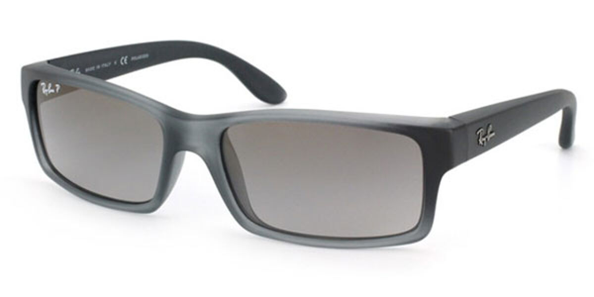 Ray-Ban RB4151 Active Lifestyle Polarized 893/M3 Rectangle Grey ...
