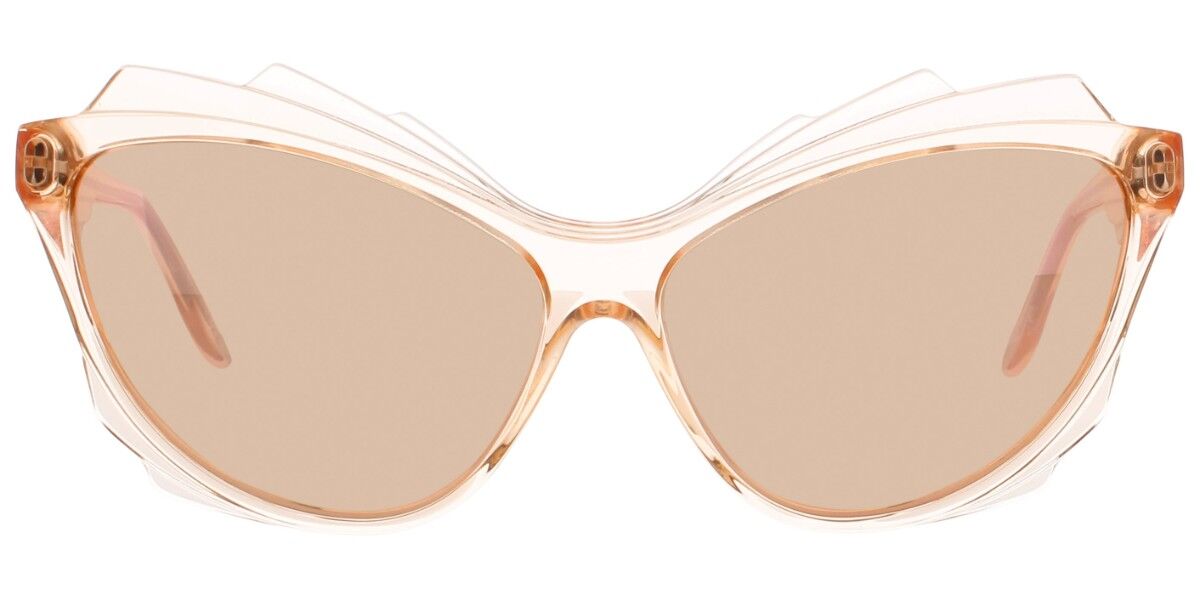 ANDY WOLF Sloane Polarized D Cat Eye Transparent Coral Orange ...