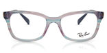 Ray-Ban Kids RY1591 3923 Rectangle Transparent Brown Eyeglasses ...