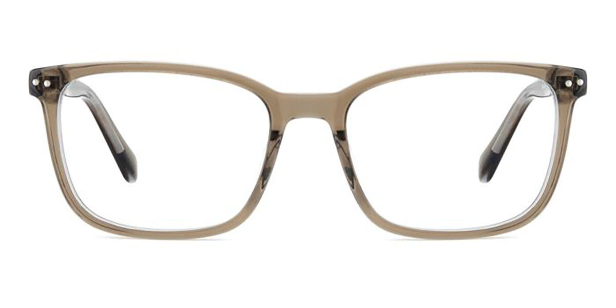 Fossil FOS 7209 63M Rectangle Transparent Brown Eyeglasses | Vision ...