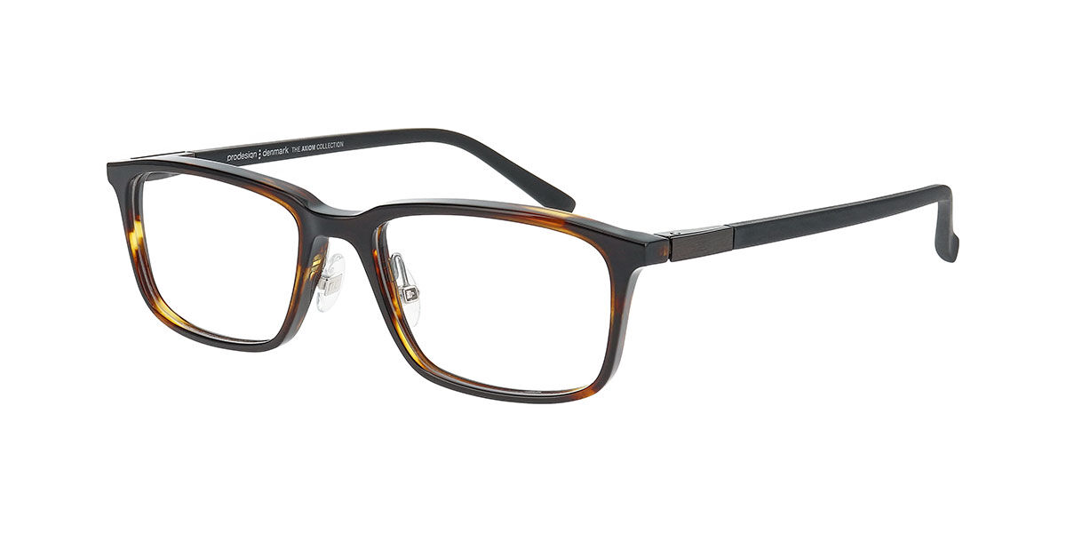 Prodesign Block 3 5532 Square Tortoise Eyeglasses | Vision Direct Australia