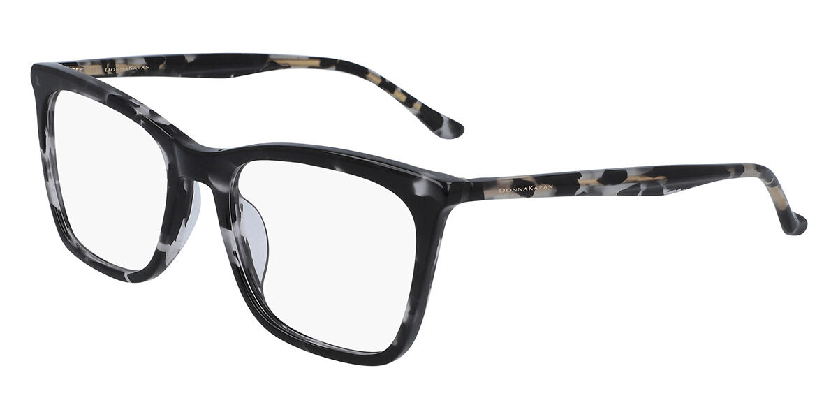 Donna Karan DO5001 010 Square Grey Black Eyeglasses | Vision Direct ...
