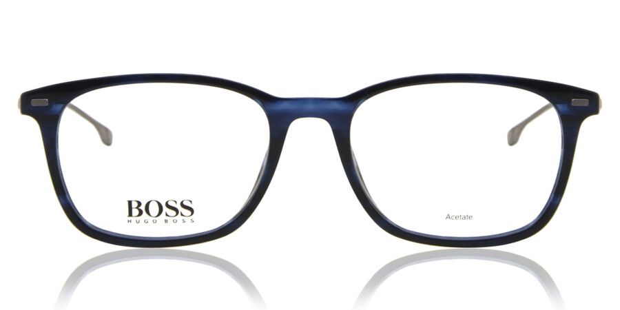 Boss 1015 38I Square Blue Eyeglasses | Vision Direct Australia